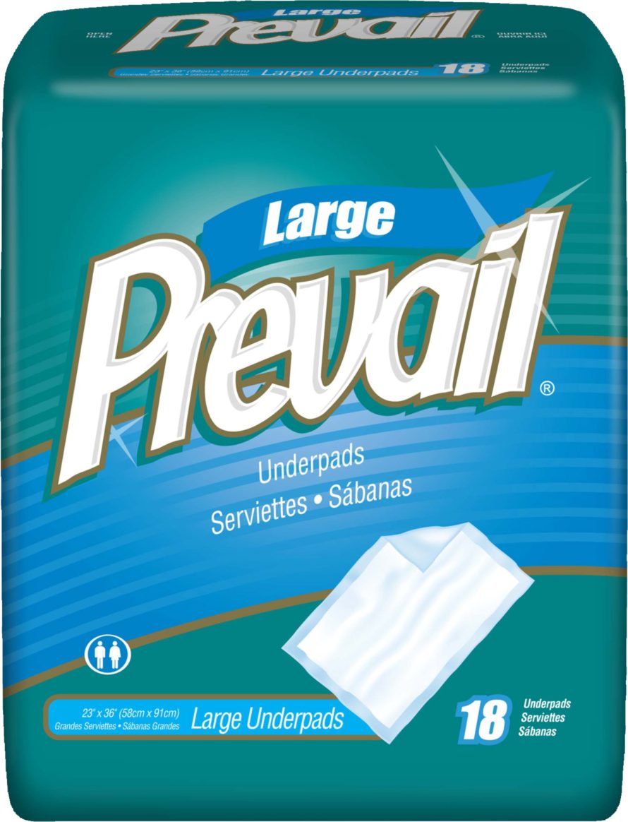 Prevail® Fluff Underpads • Health to Home